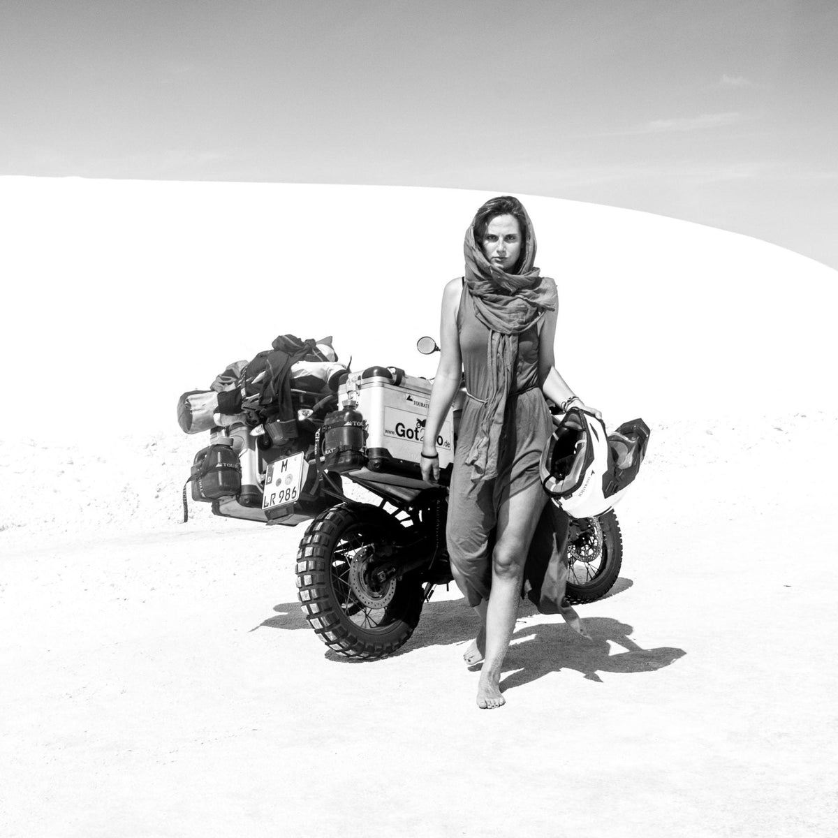 Lea Rieck: Vorreiterin im Bereich Motorrad-Abenteuerreisen – Rottweiler ...